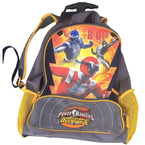 Bandai | Other | Vintage 99s Mighty Morphin Power Rangers Backpack ...